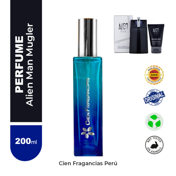 Perfume de hombre Inspirado en Alien Man Mugler 55ml | Cien Fragancias Perú